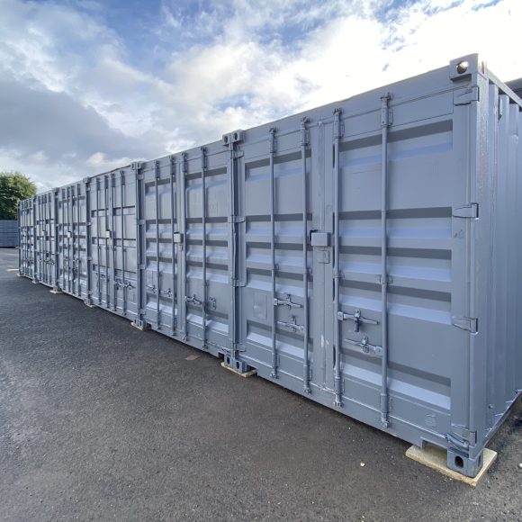 Self-Storage Shipping Containers for Personal and Business Use. - Grey ...