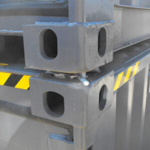 Shipping Container Stacking Pin / Twist Lock - Grey Box Group Ltd